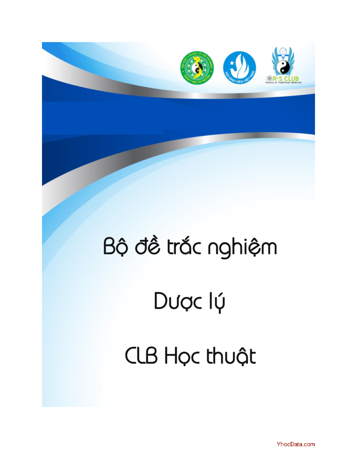 Trắc Nghiệm Dược Lý 1 Chương I DƯỢc LÝ ĐẠi CƯƠng 1ốc Không Có Nguồn