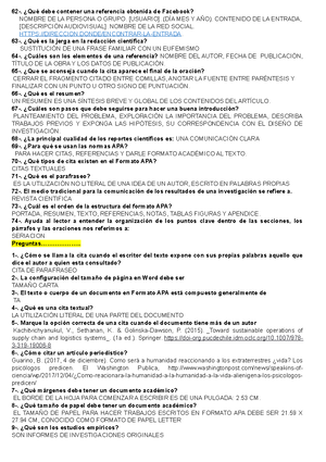 Pregunta 4 PC2 - Plan de continuidad del negocio - Pregunta 4_PC Pregunta Nro. 04 Plantee la ...