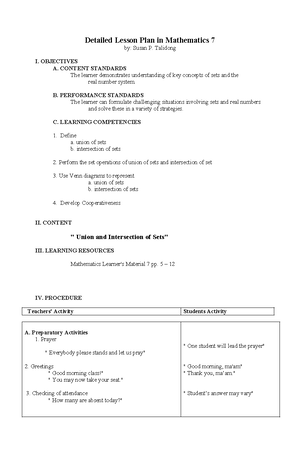 CBRC Yellow BOOK - Reviewer for Let Takers - Mathematics - Studocu