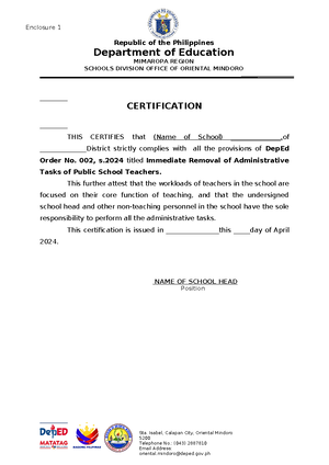 Advisory Guidelines ON THE 2024 Accreditation AND Equivalency AE TEST ...