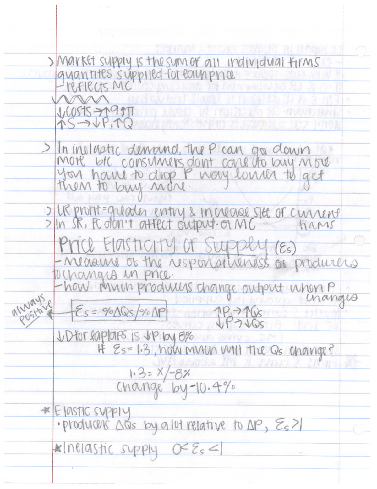Econ 211 class notes part 2 - Principles of Microeconomics - Market ...