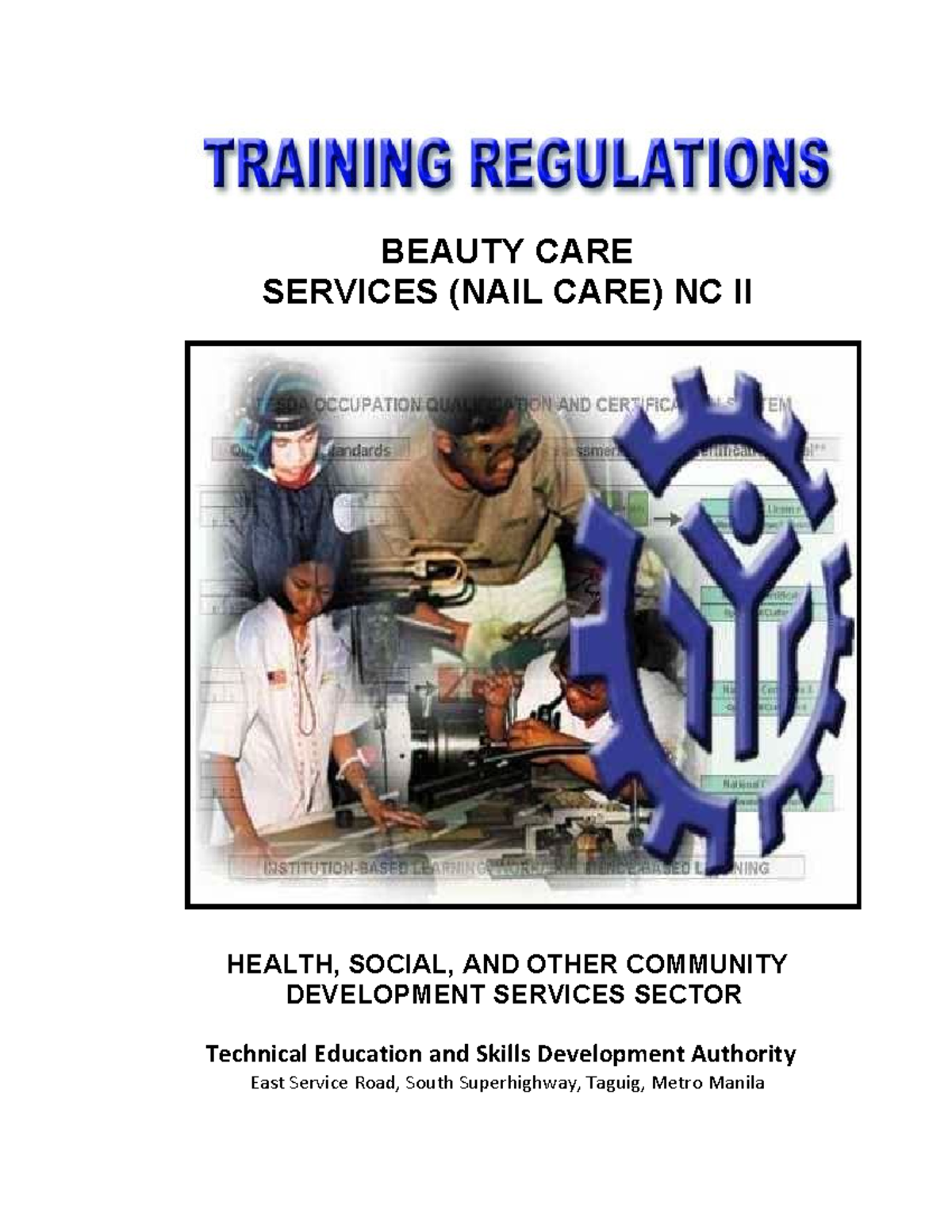 TR Beauty Care Services (Nail Care) NC II - BEAUTY CARE SERVICES (NAIL ...