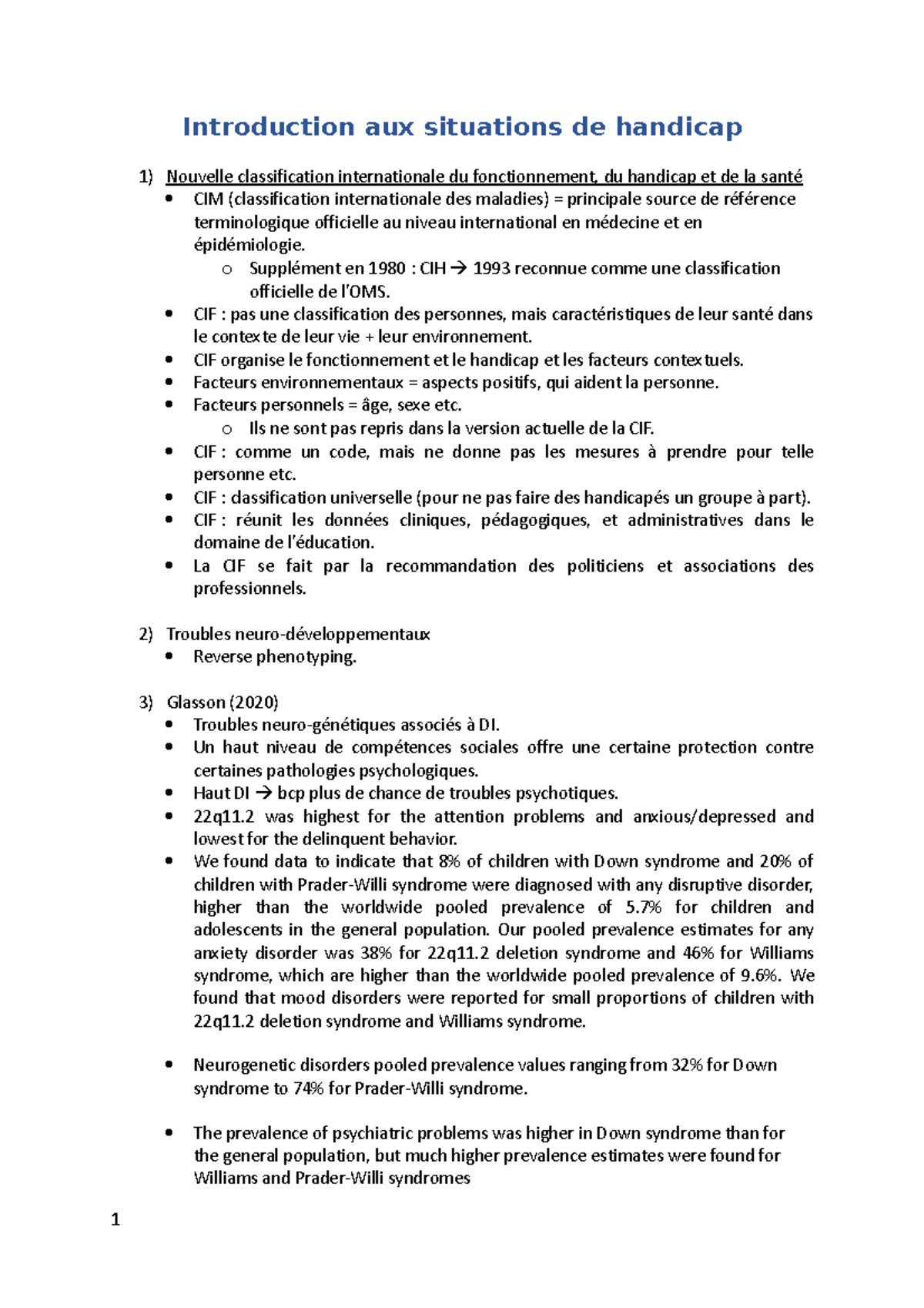 Lecture : Handicap - Introduction aux situations de handicap Nouvelle ...