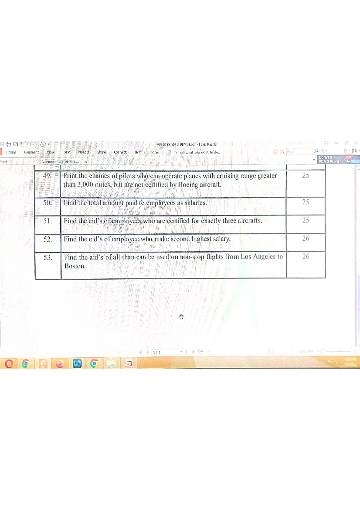 DBMS Cycle 3 Question - DBMS Practice set - Introduction To Computer ...