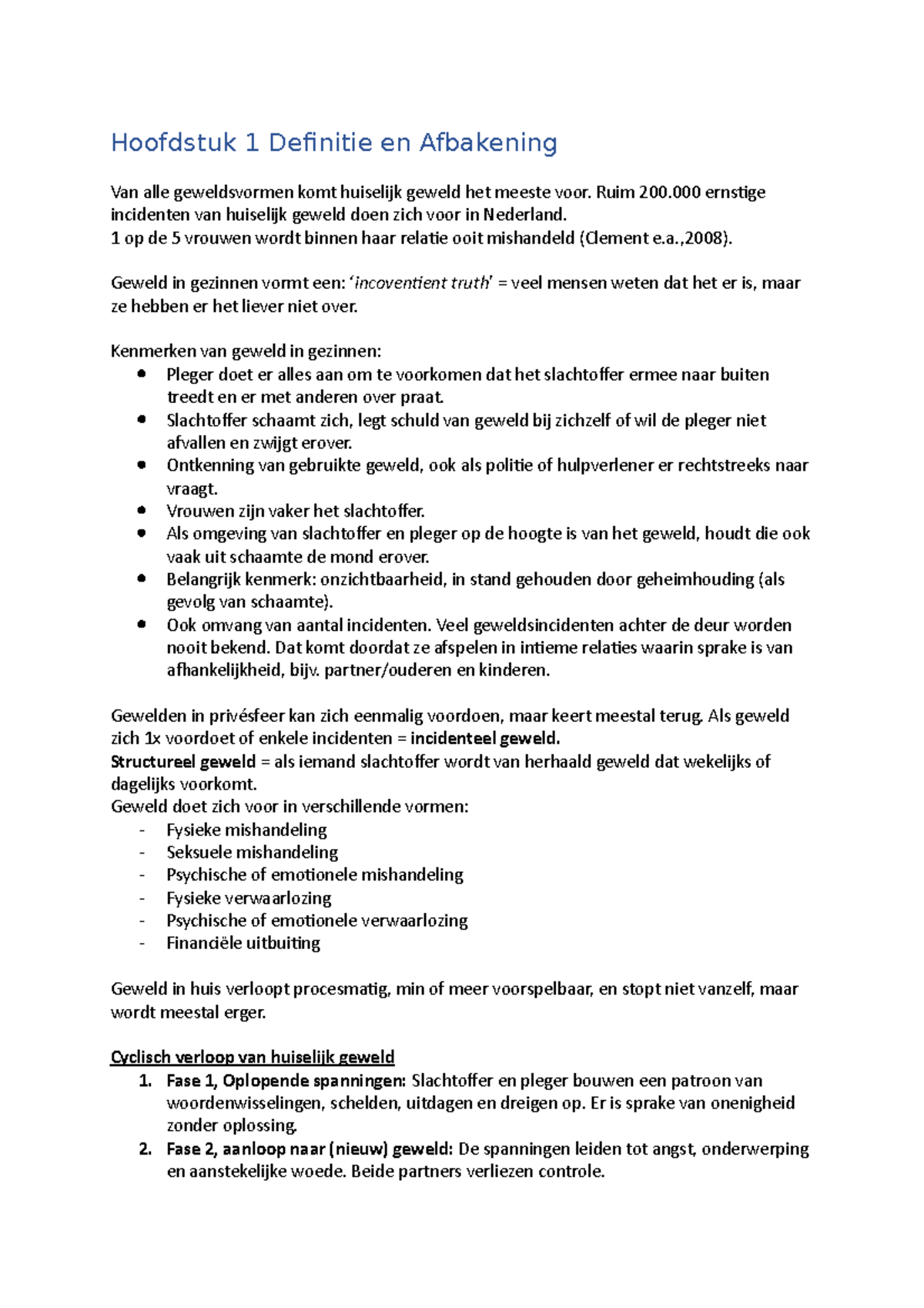 Hoofdstuk 1 Definitie en Afbakening - Hoofdstuk 1 Definitie en ...