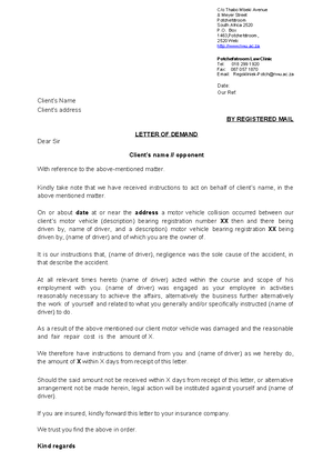 J15 Charge sheet - J15 REPUBLIC OF SOUTH AFRICA CHARGE SHEET Case No ...