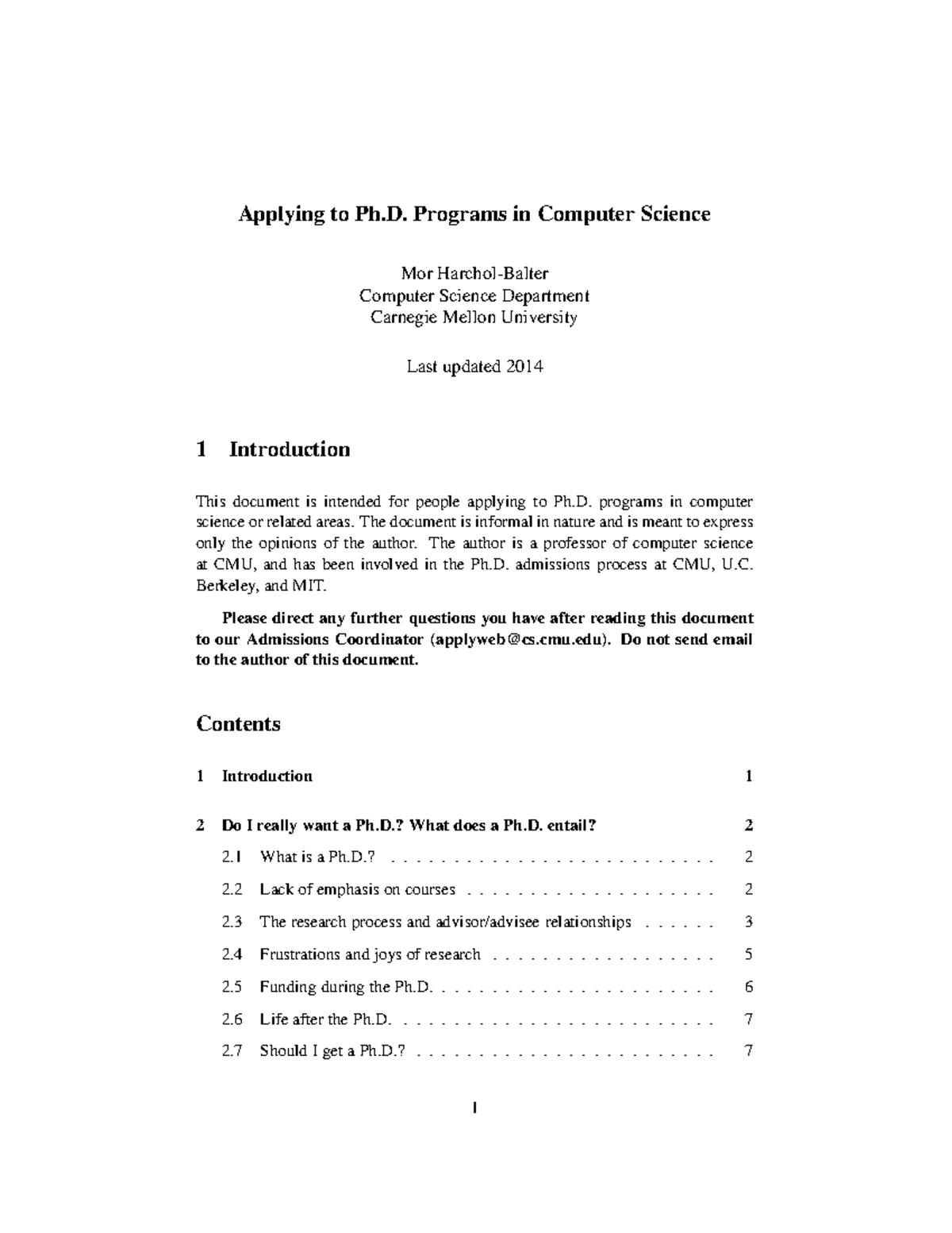 Cs phd guide - afadfdfdaofkjaodnoask afnadokfnoadf. daofnodanfodknf ...