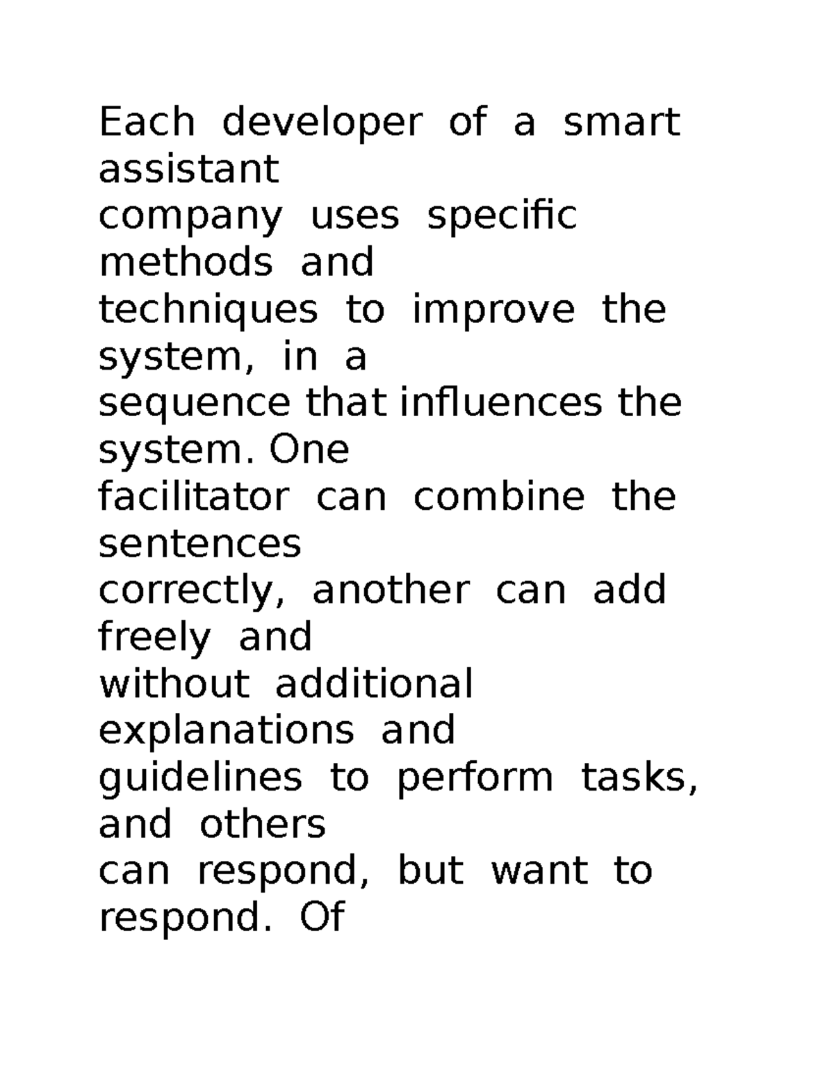 Ai Assistant Using Python Each Developer Of A Smart Assistant Company