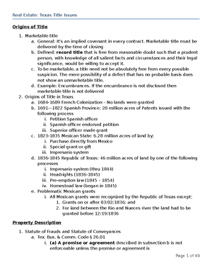 Title Opinion Letter - outline - December 15, 2014 Dear Mr. Mosby: You ...