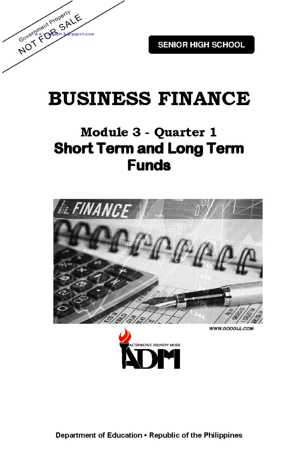 Business Finance Module 3 Department Of Education Republic Of The