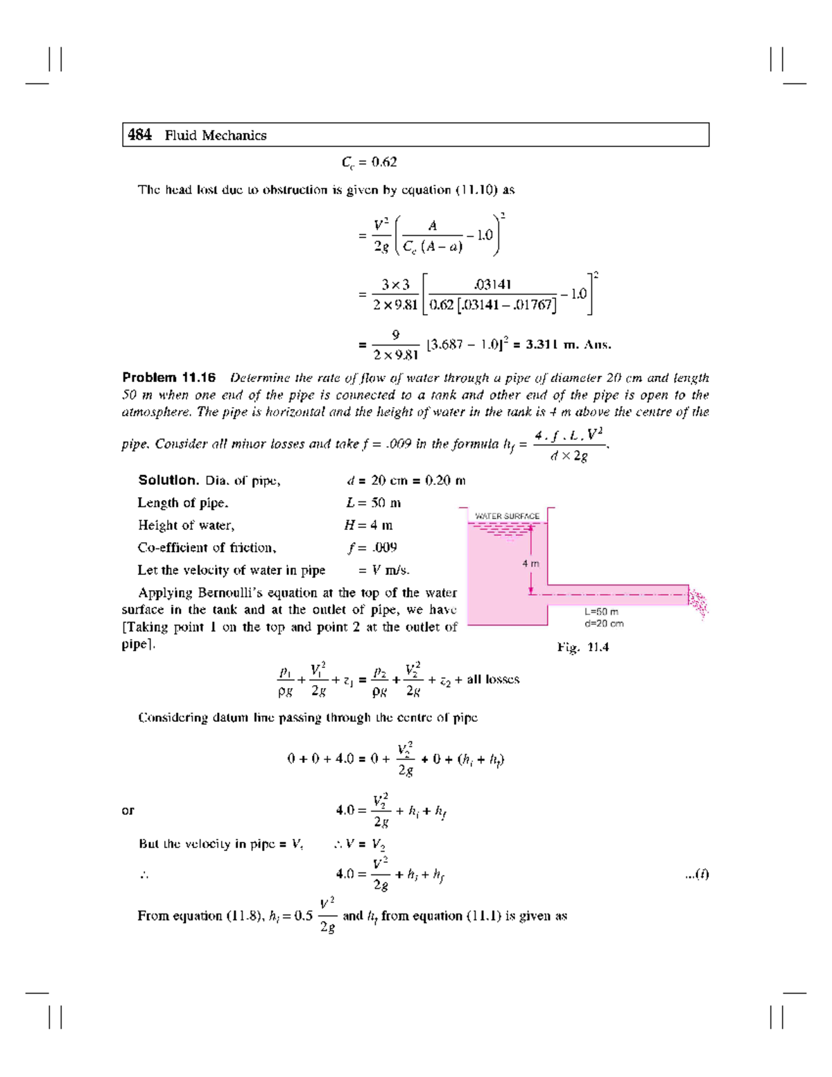 Fluid Mechanics and Hydraulic Machines -47 - Fluid Mechanics And Fluid Flow Lab - Studocu