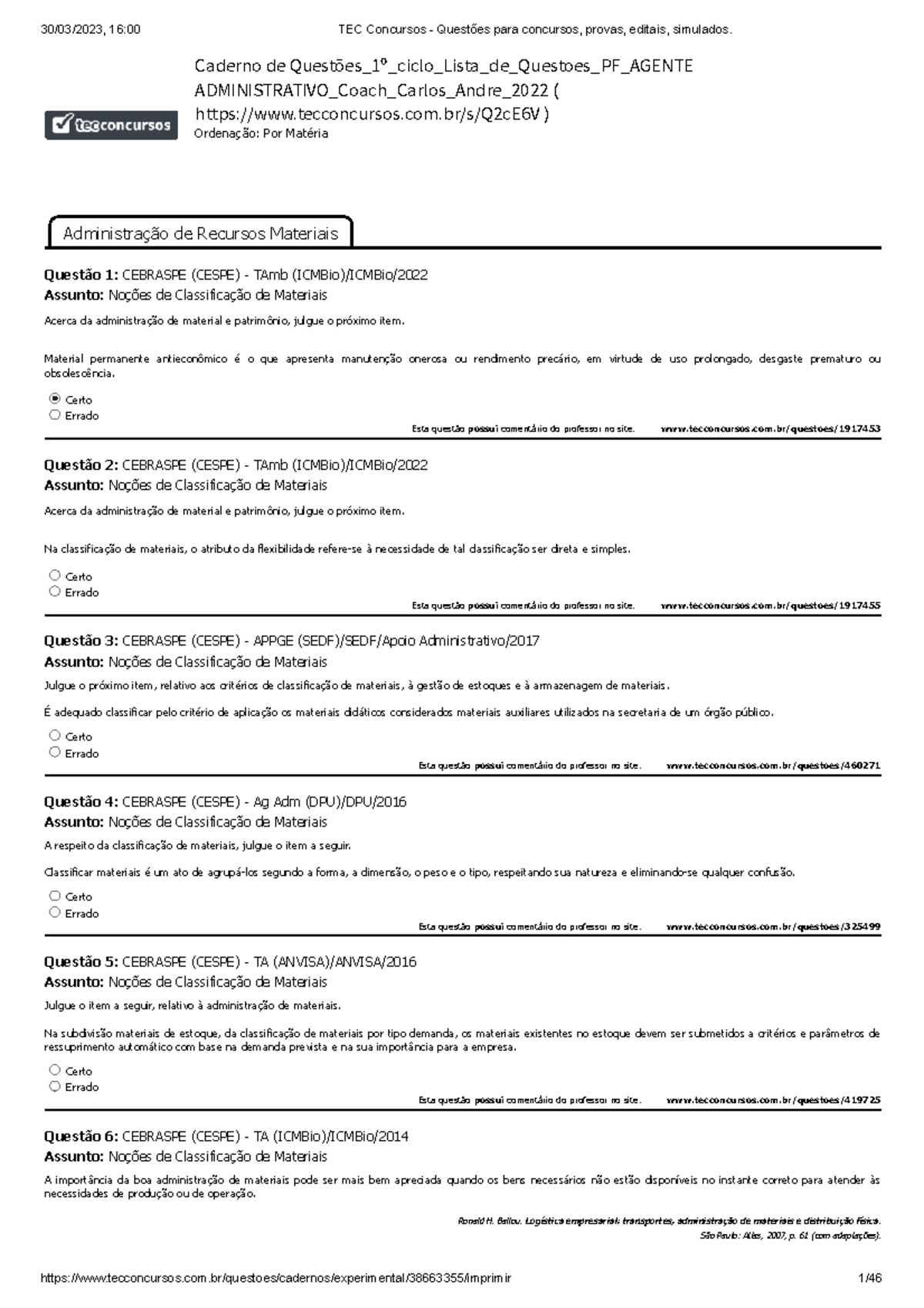 TEC Concursos - Questões para concursos, provas, editais, simulados ...