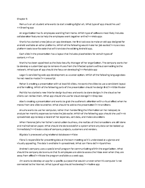 Chapter 1 Comp Lit Notes - Chapter One Computer Literacy Review Chapter ...