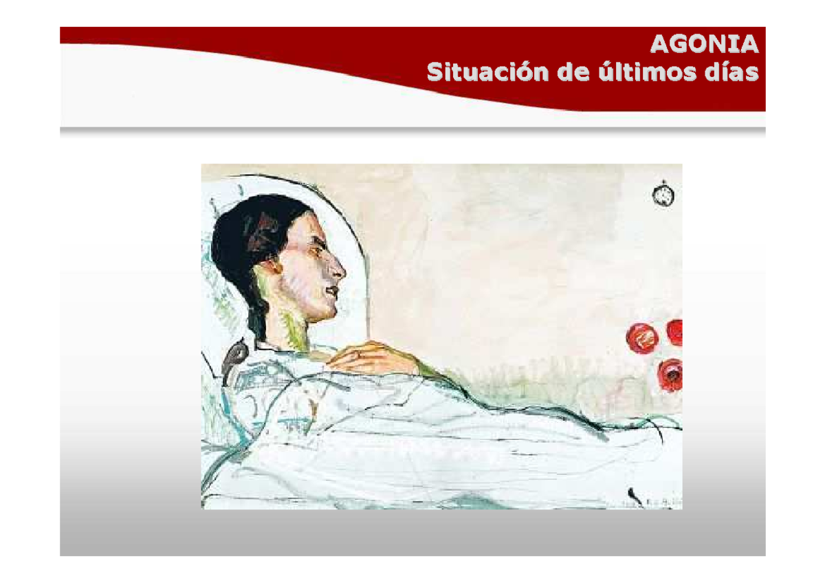 Agonia - ... - AGONIA Situación de últimos días AGONIA Etimológicamente ...