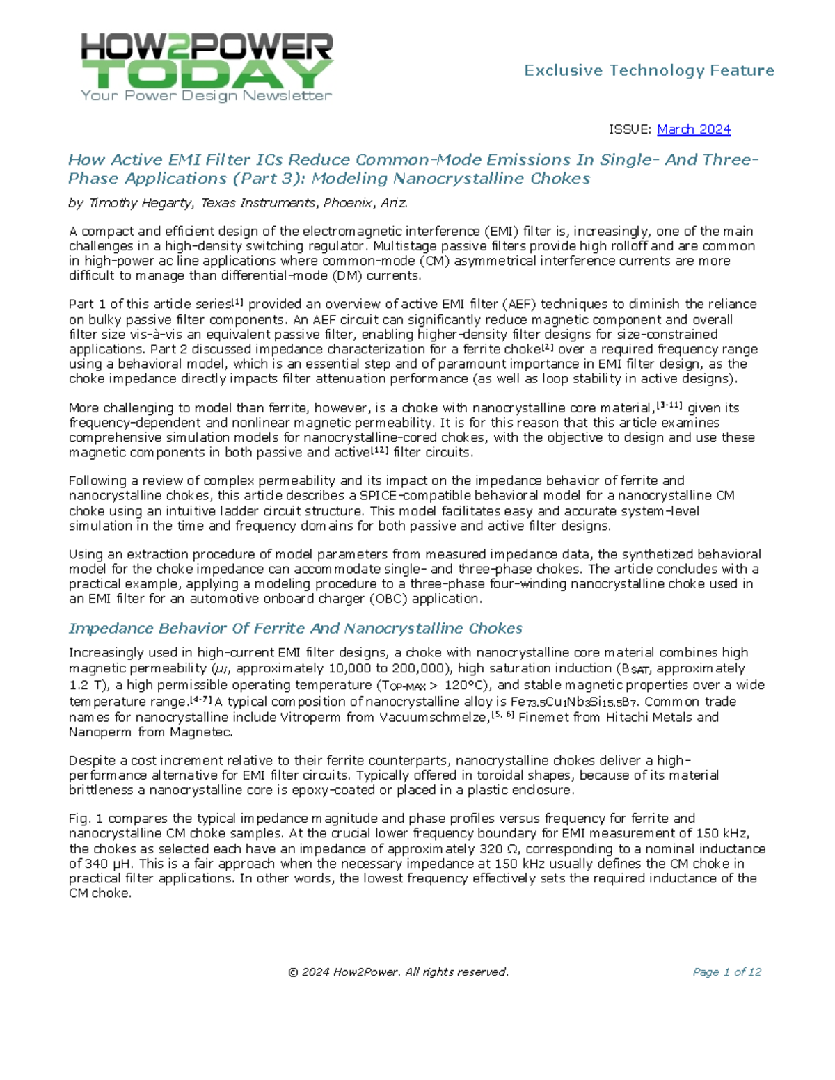 H2PToday 2403 design Texas Instruments part3 - ISSUE: March 2024 How ...