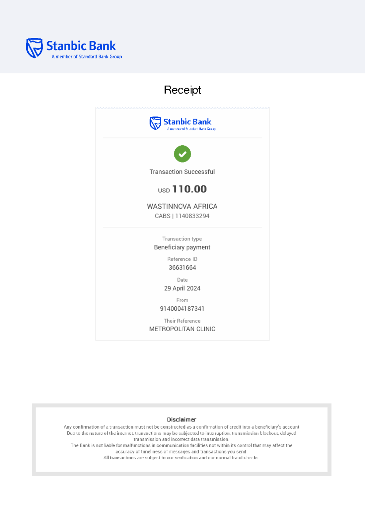 Receipt-3 - business communication - Receipt - Studocu