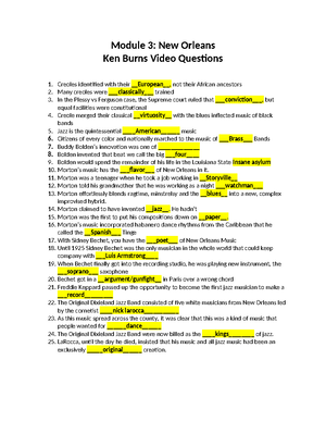 Module 4 Chicago 2.0 - Module 4 Chicago Ken Burns Video Questions The ...