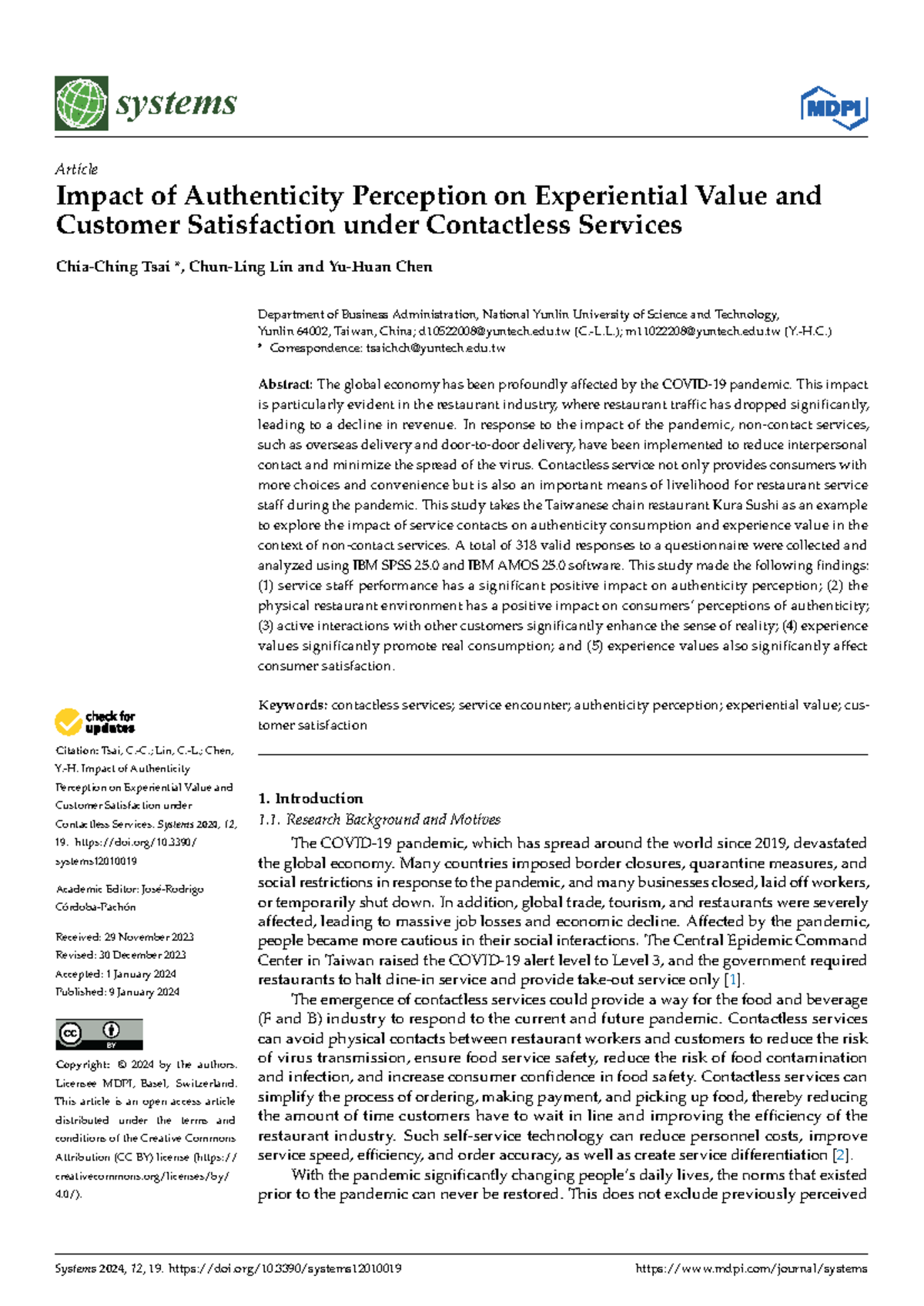 Impact of Authenticity Perception on Experiential Value and - Citation ...