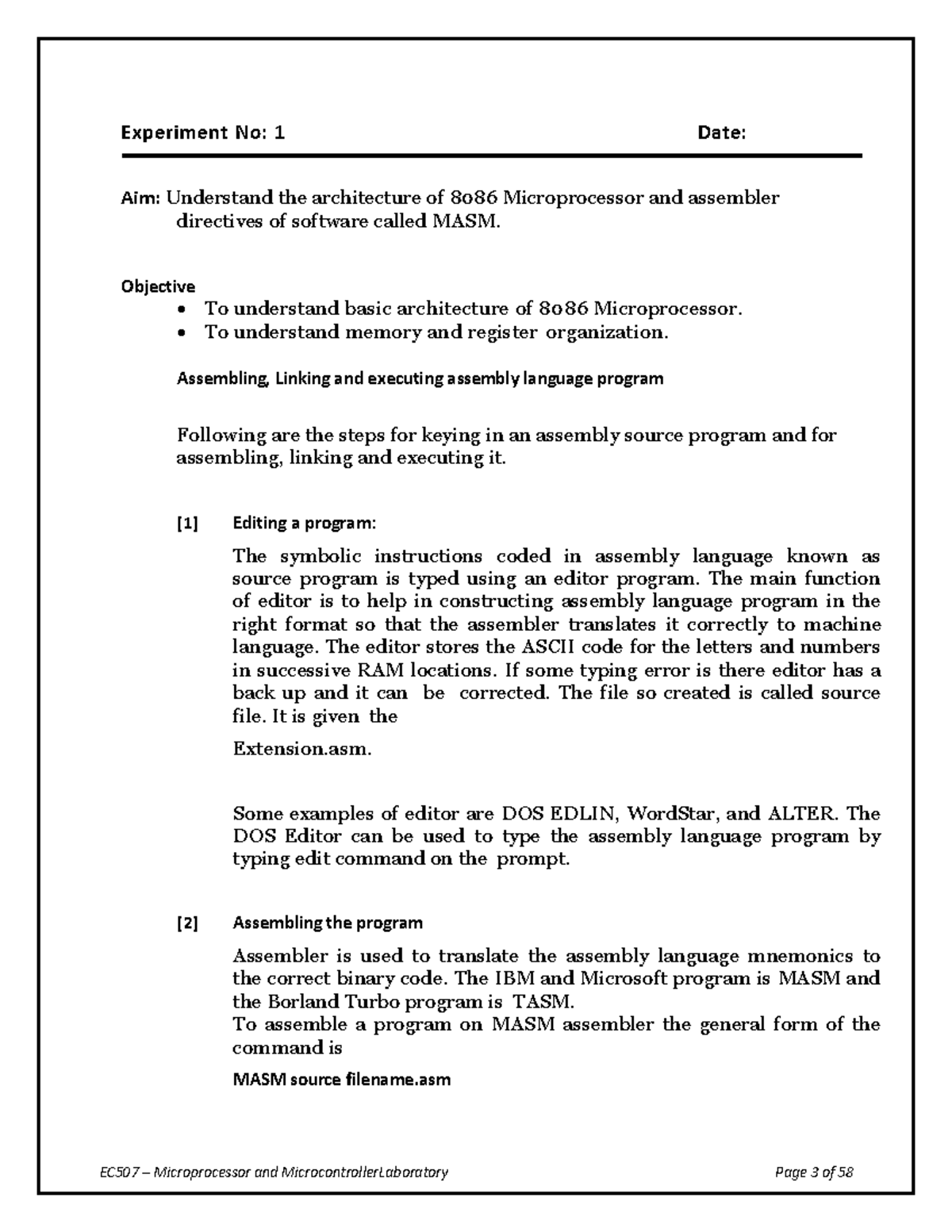 20BEC048 EXP 1 MNM - mnm - Experiment No: 1 Date: Aim: Understand the ...