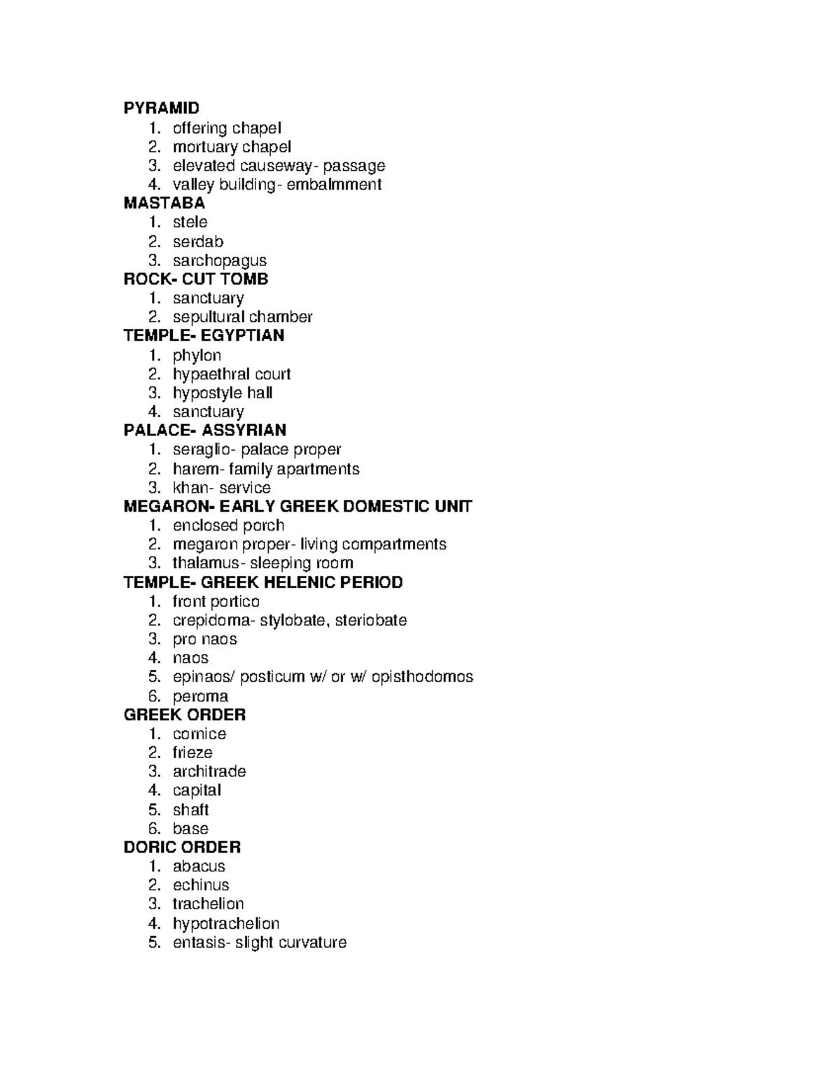 History 2 shorter - HOA - PYRAMID offering chapel mortuary chapel ...