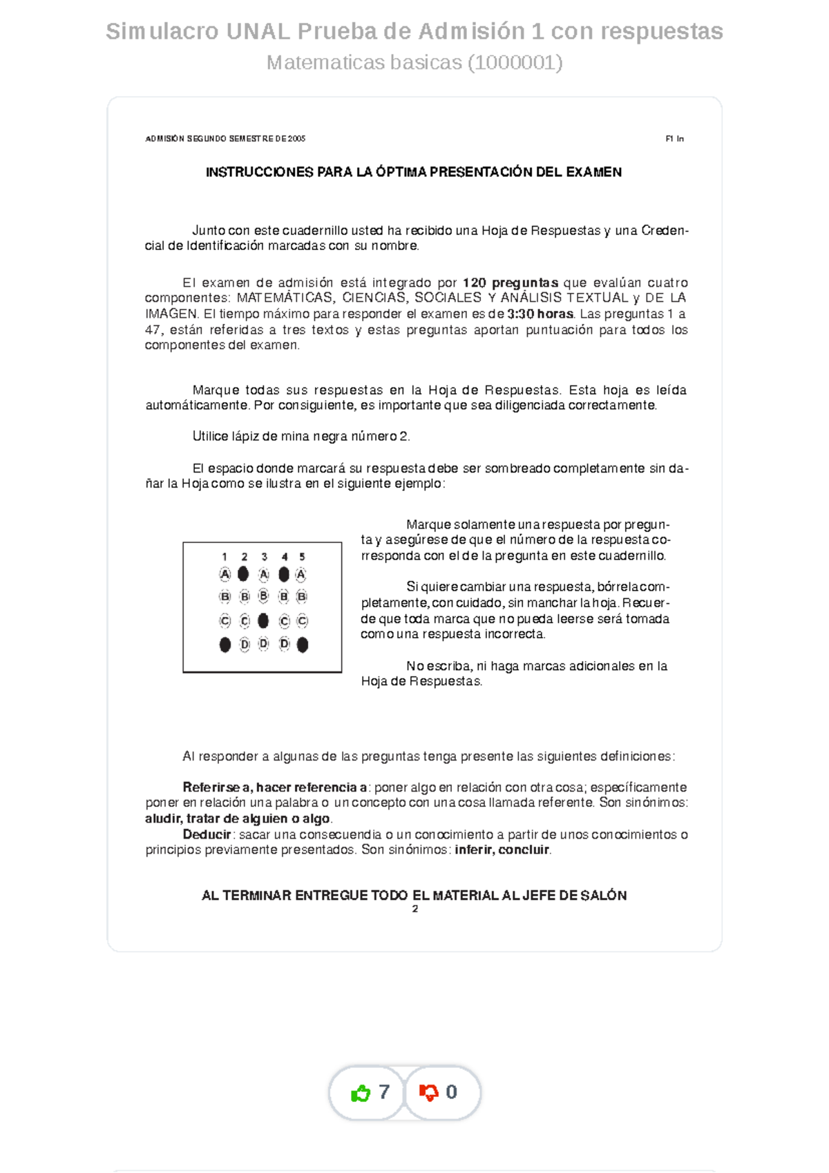 Simulacro-unal-prueba-de-admision-1-con-respuestas compress - Simulacro UNAL Prueba de Admisión ...