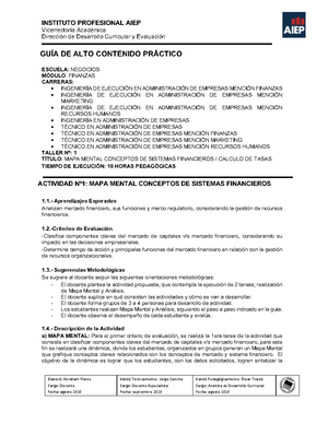 V1 FIN101 Descargable Semana 4 - MÓDULO FINANZAS UNIDAD II: TESORERÍA ...