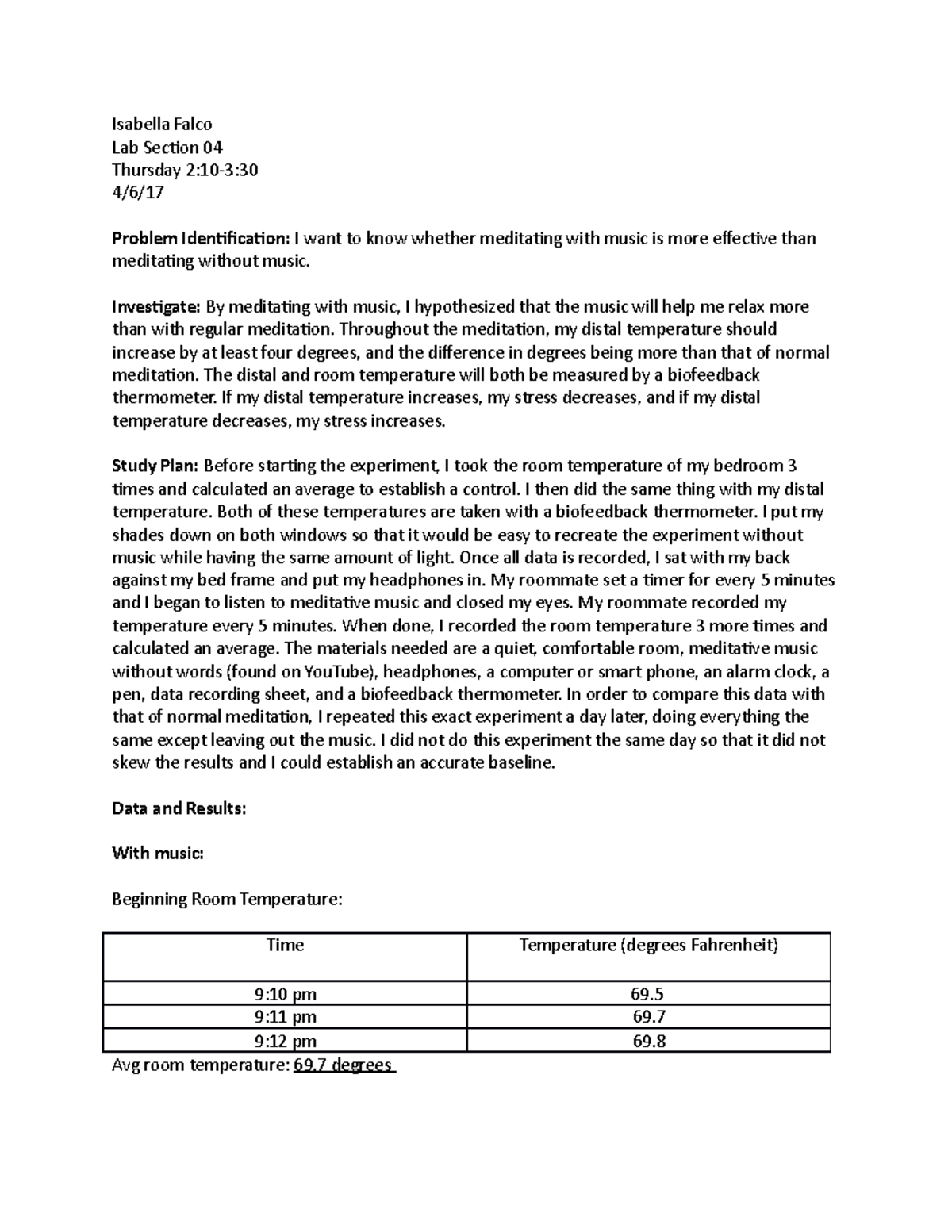 Lab report 2 - Grade: A - Isabella Falco Lab Section 04 Thursday 2:10-3 ...