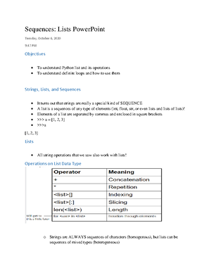 P2 - Week 1 Lecture Notes (2/2) For - Intro To Programming Using Python ...