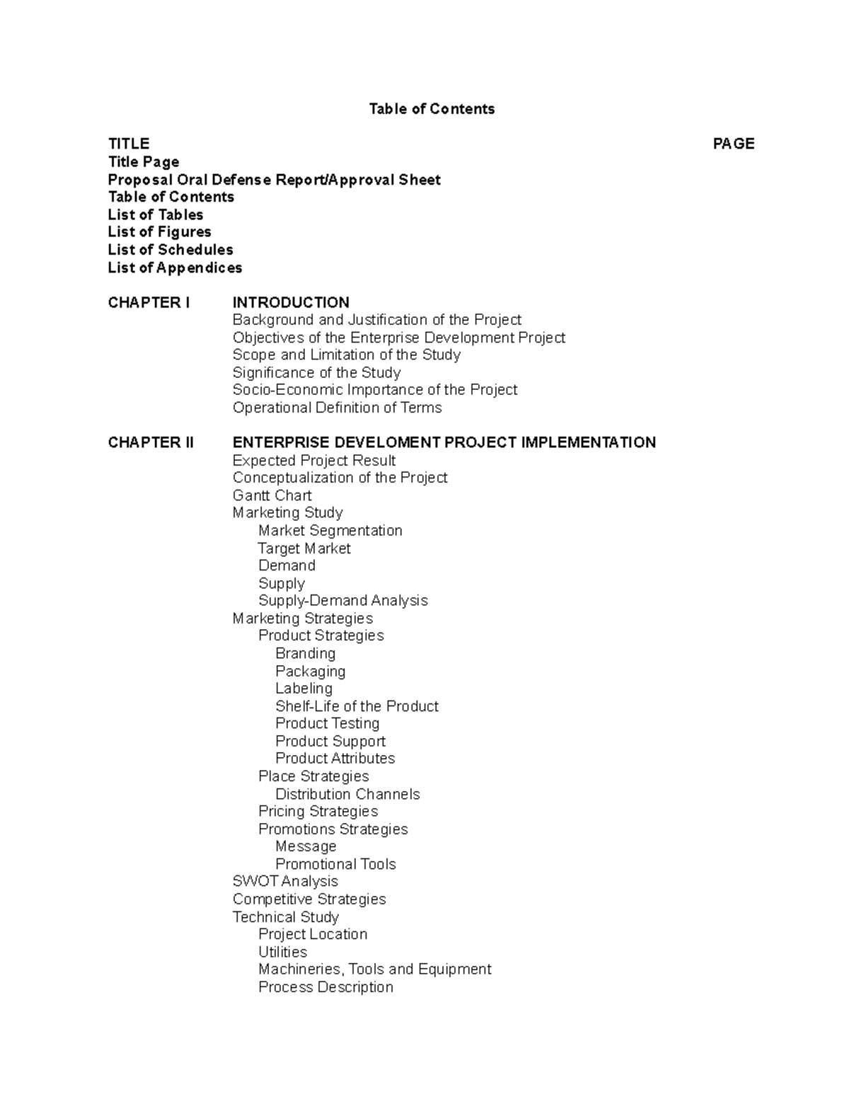 EDP Table of Contents - edp - Table of Contents TITLE PAGE Title Page ...