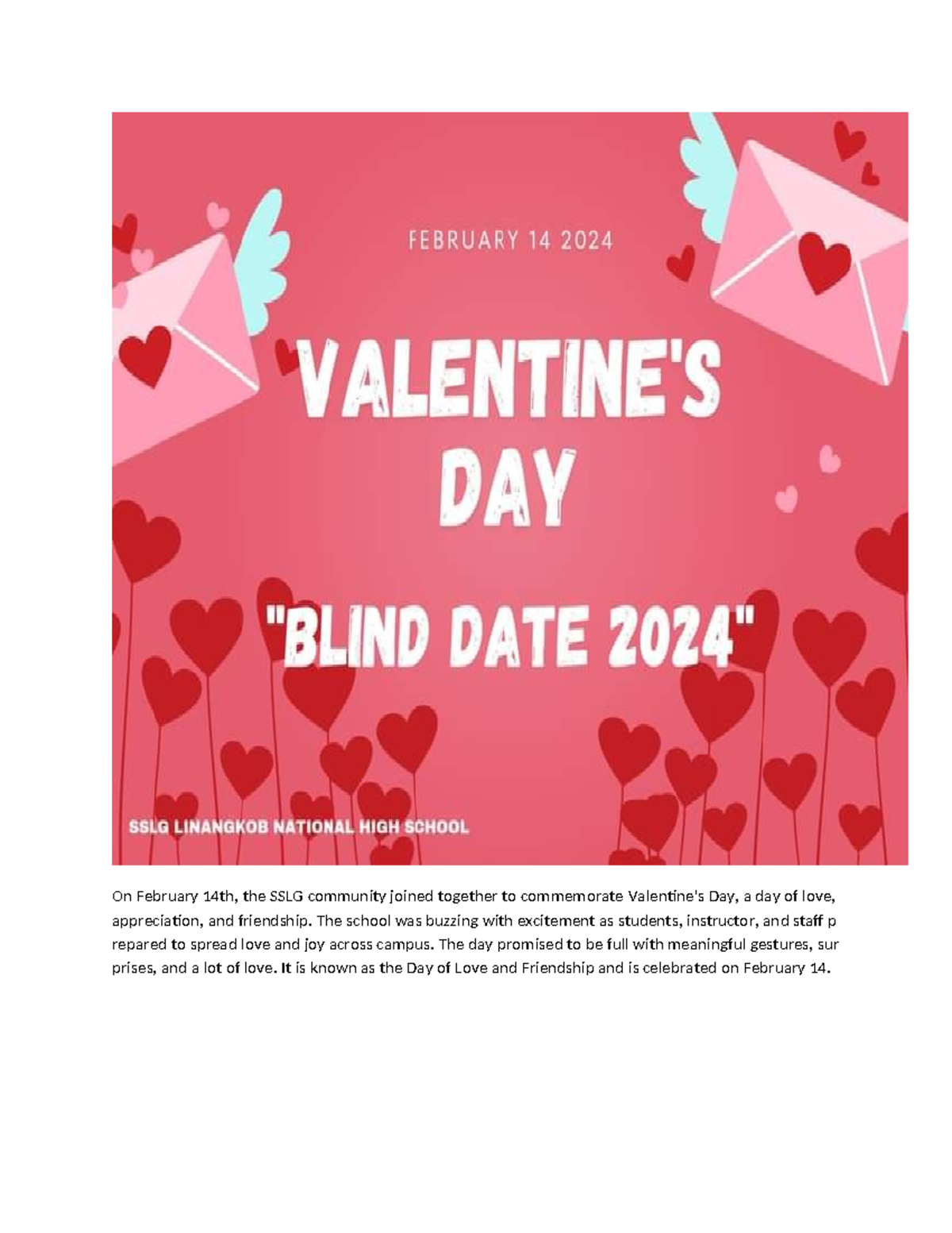 Narrative report 45 - english notes - On February 14th, the SSLG ...