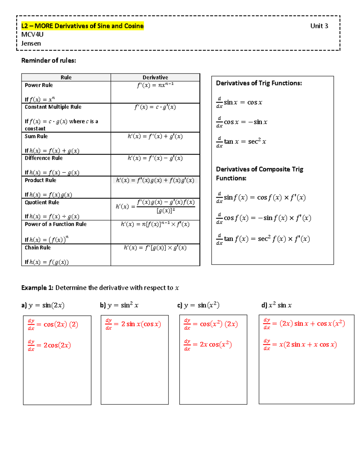 L2t+-+more+derivatives+of+sine+functions - L2 – MORE Derivatives of ...