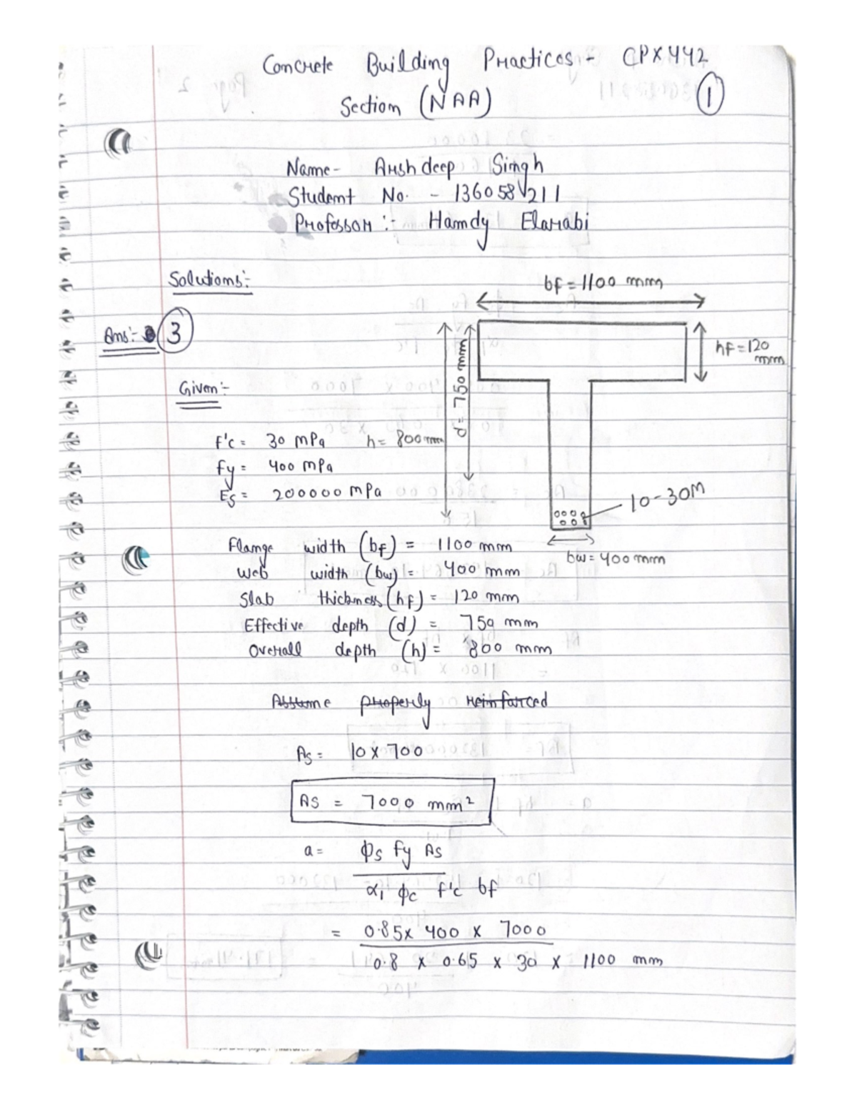 Arshdeep Singh CPX Test 1 - ETD555 - Studocu