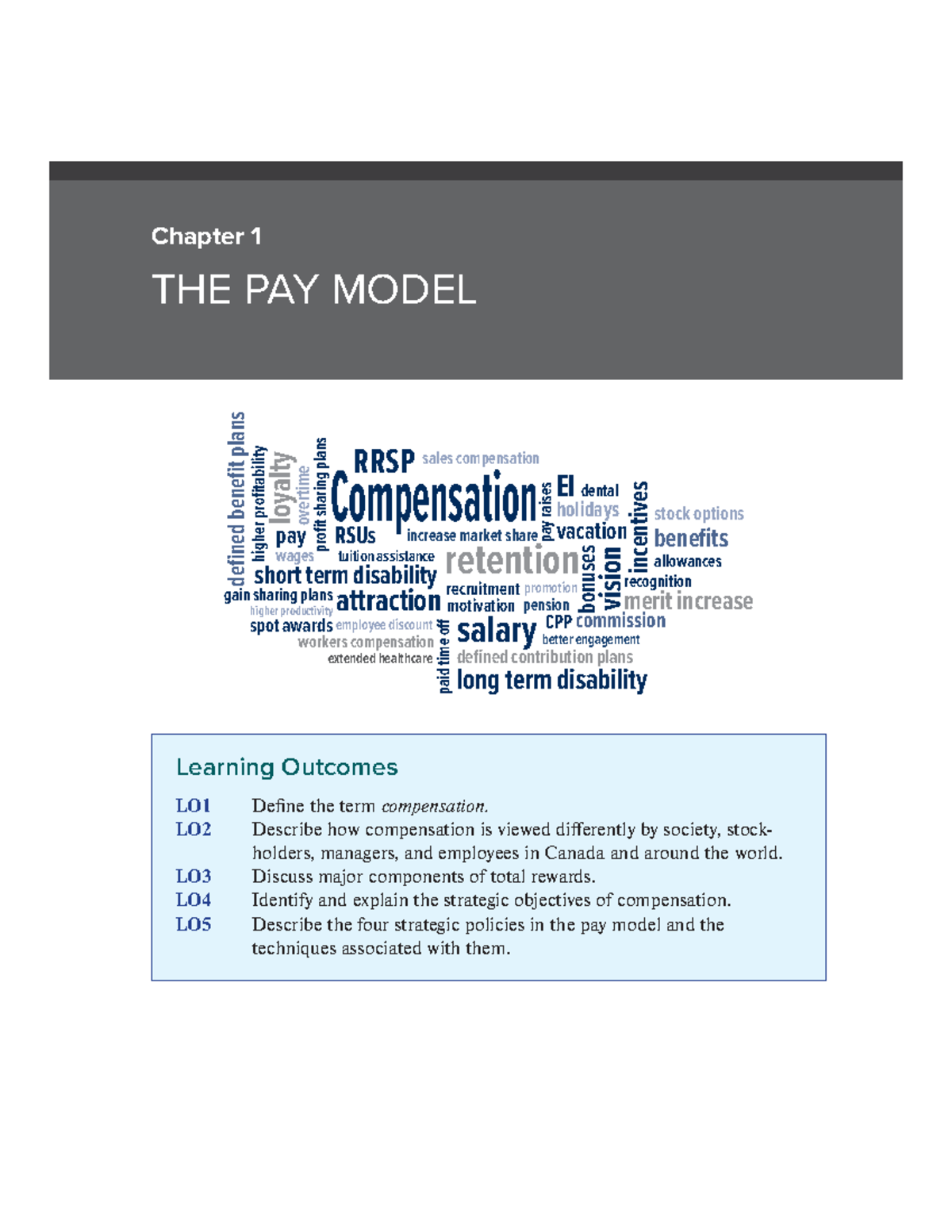 Compensation 1st Chapter - Chapter 1 THE PAY MODEL better engagement ...