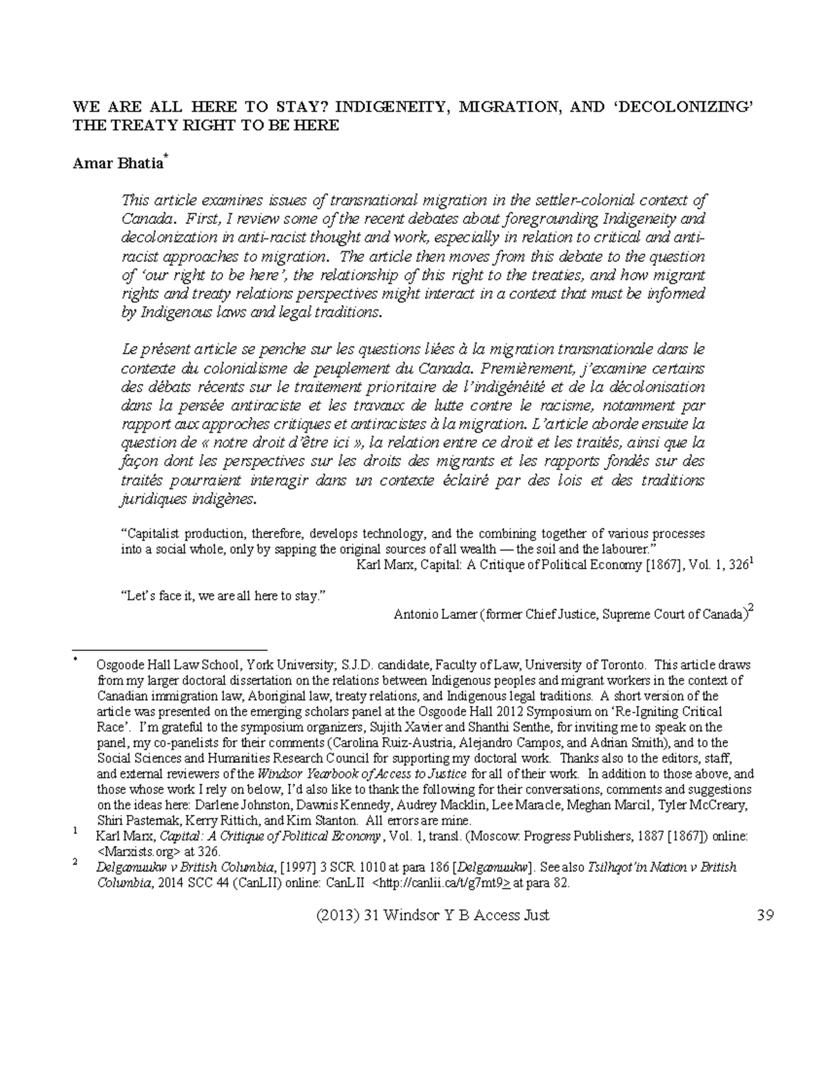 CRI383 - Source 3A - (2013) 31 Windsor Y B Access Just 39 WE ARE ALL ...