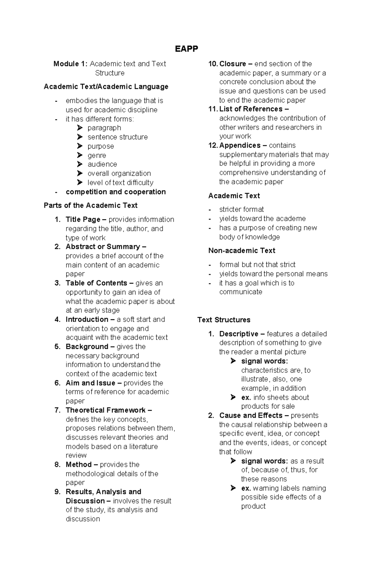 Inbound 7366596358463528961 - EAPP Module 1: Academic text and Text ...