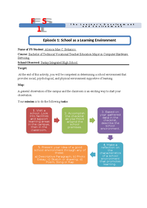 Britanico-FS1-Module 2 - Episode 2: Learner’s Characteristics and Need ...