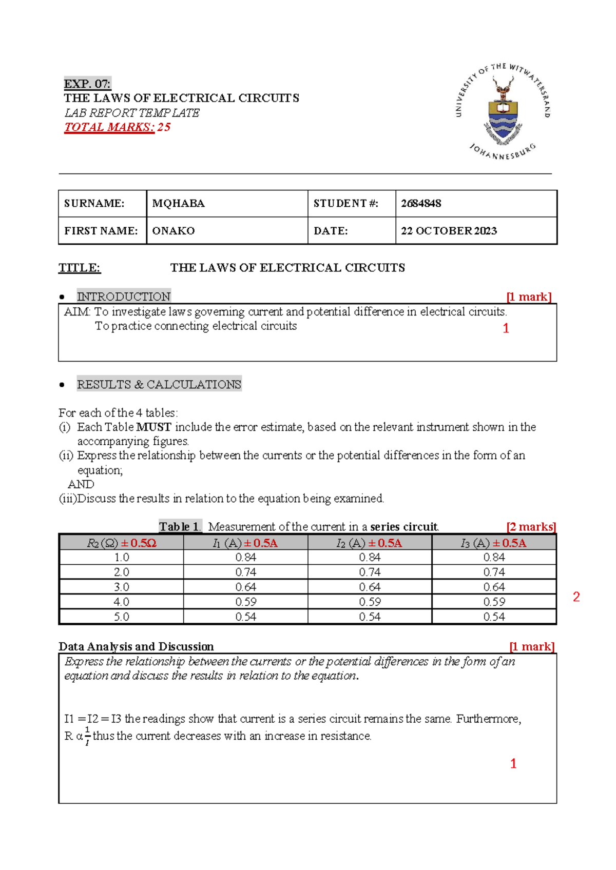 360C71C4 D94E 4BEA 8171 05CA841B42BD - EXP. 07: THE LAWS OF ELECTRICAL ...