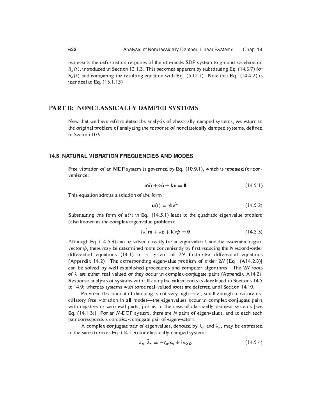 [Anil K - Dynamics_of_Structures_Theory - 622 Analysis of ...