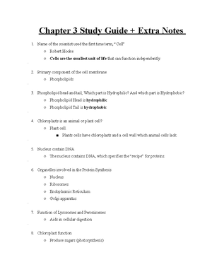 Chapter 5 Study Guide - Chapter 5 Study Guide Photosynthesis: Produces ...