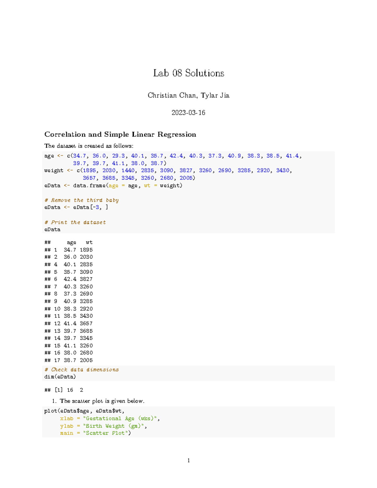 Lab-08-Solutions - Lab solutiosn - Lab 08 Solutions Christian Chan ...