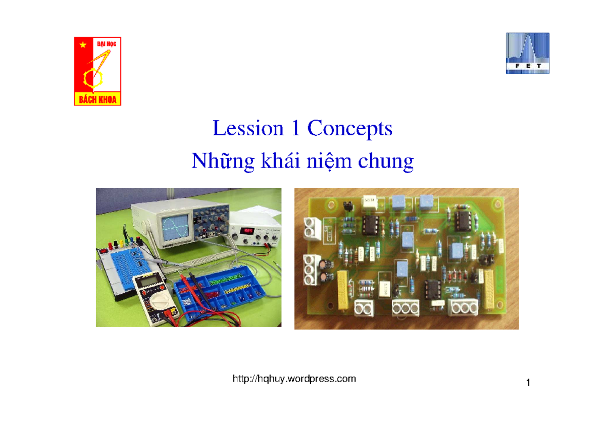 Cau-kien-dien-tu hoang-quang-huy 2016-ee-lession-1-concepts - Lession 1 Concepts Nh ng khái ni m ...