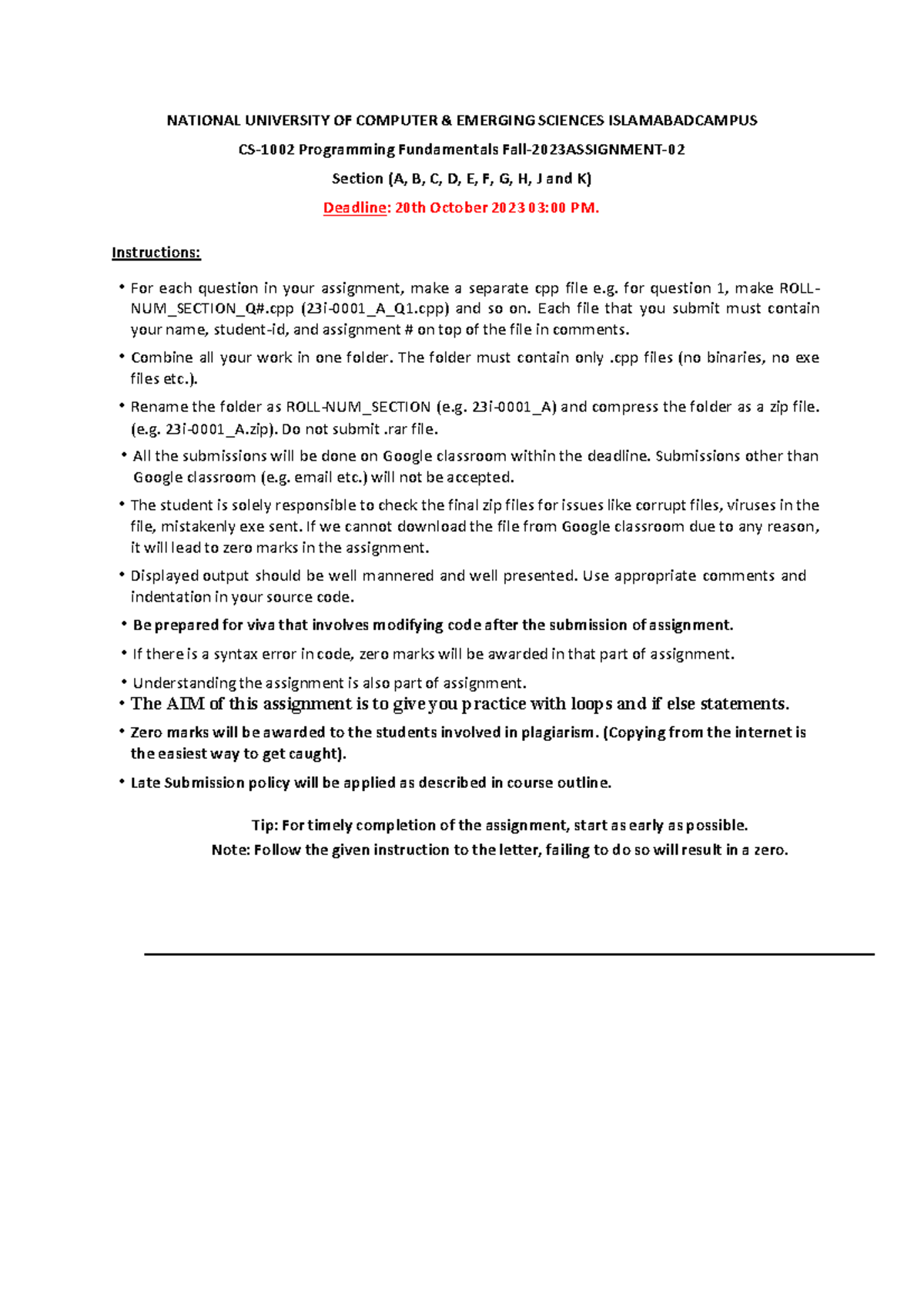 Assignment 2 update - FSAGRHD - NATIONAL UNIVERSITY OF COMPUTER & EMERGING SCIENCES - Studocu