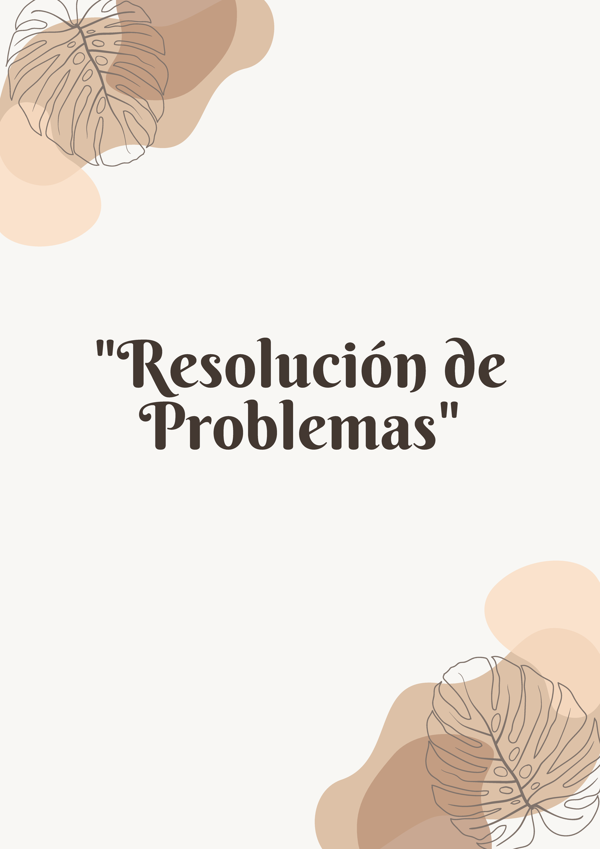 IVU Actividad 11 - "Resolución de Problemas" Identifica el problema ...