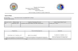 Pathfit-3- Module - Unit 1: An overview to PALAWAN STATE UNIVERSITY The ...