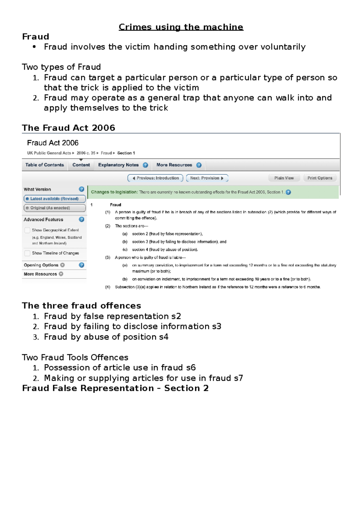 Fraud - Fraud can target a particular person or a particular type of ...