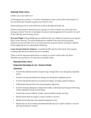 Maternity Practice Test Questions - As the nurse is performing an ...