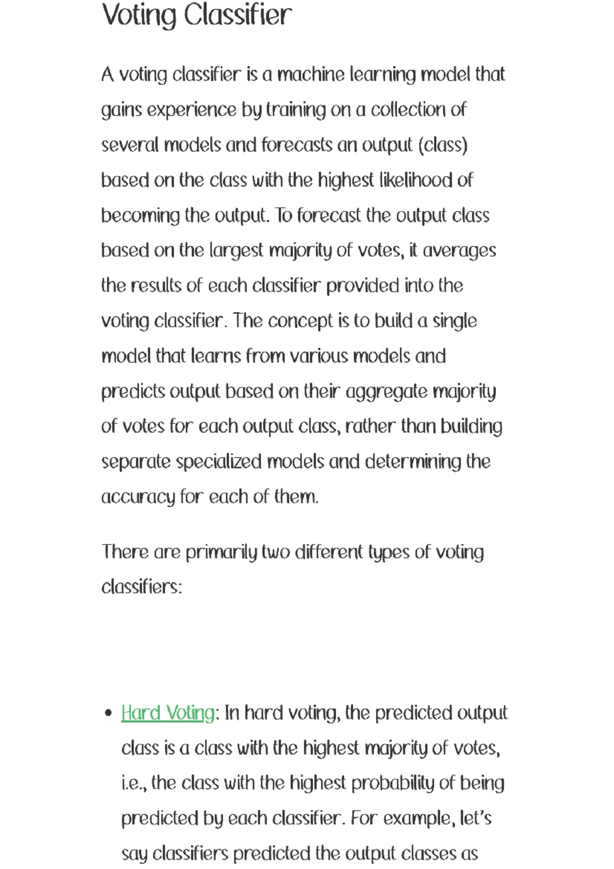 ML UNIT 3 - Diggjxjgxvjxjg - Machine Learning - Studocu