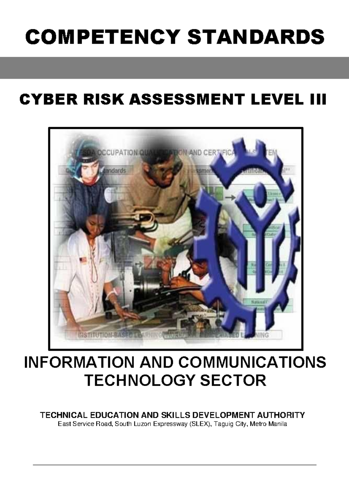 CS - Cyber Risk Assessment Level III - COMPETENCY STANDARDS TECHNICAL ...