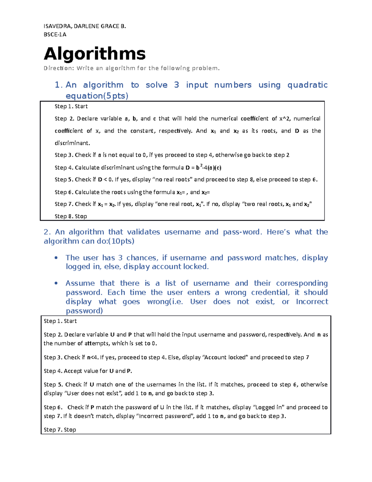 ES5L Nakakabobo - random stuff - ISAVEDRA, DARLENE GRACE B. BSCE-1A ...