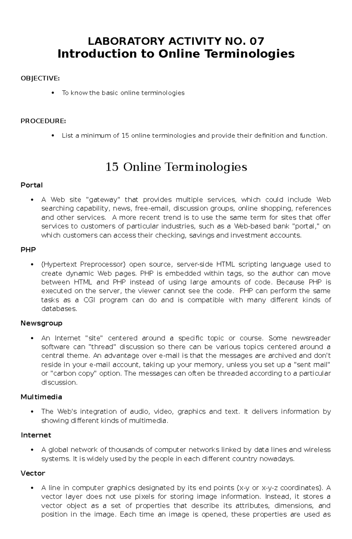 Programming Lab Report 7 - Computer Engineering - PangSU - Studocu
